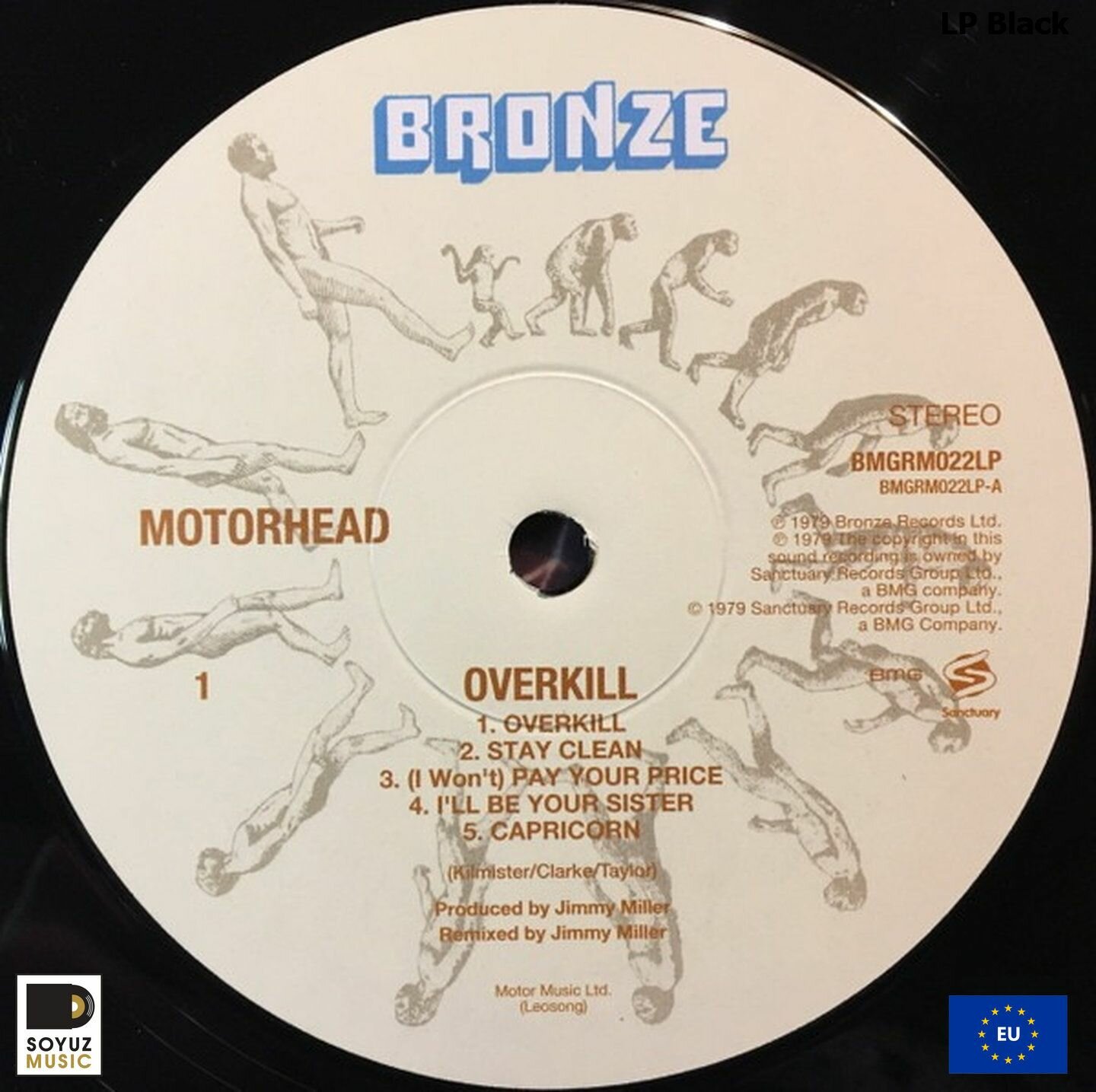 Motorhead. Overkill (LP Reissue/Виниловая пластинка/Импорт) — фото 1