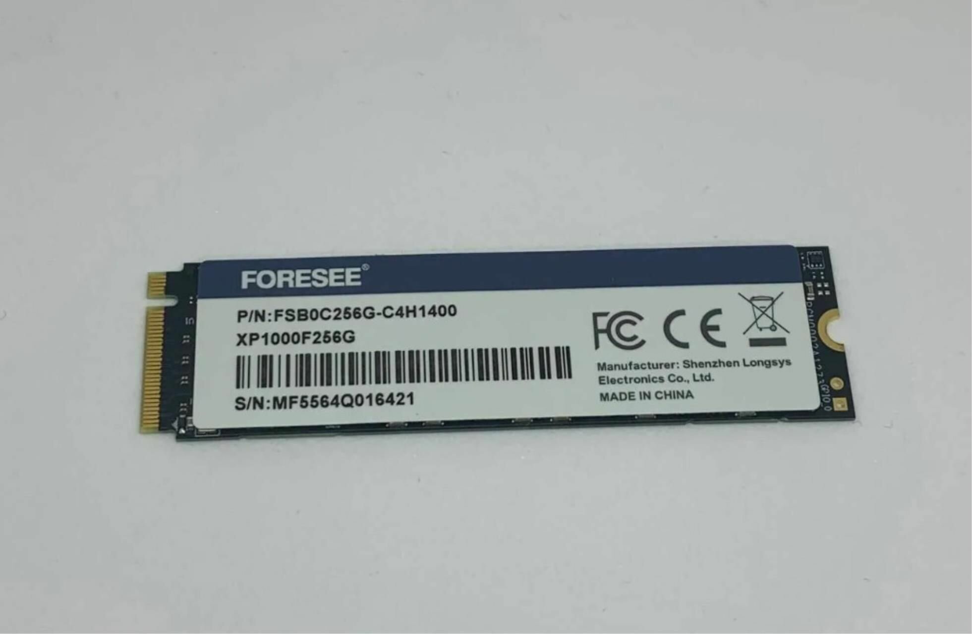 256 ГБ SSD M.2 накопитель Foresee XP1000F256G