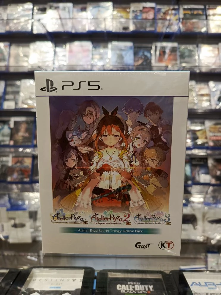 Atelier Ryza: Secret Trilogy Deluxe Pack [PS5, английская версия](SPC)