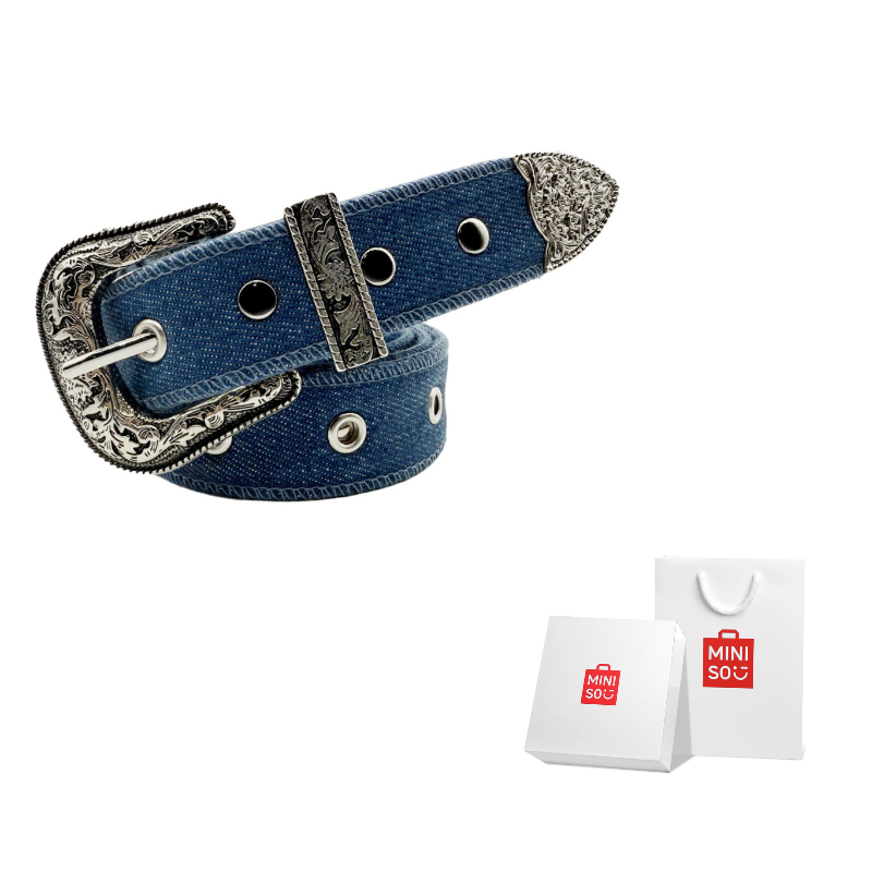 Miniso Полиэстер Сплав Ремни Унисекс 2,8 см 105