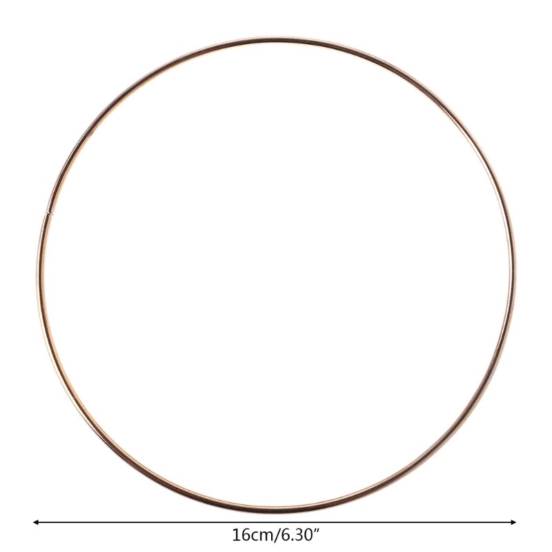 Round Dreamcatch Circle Flower Arrangements Crafts Handmade Handicraft for Home Living Room Lay Out