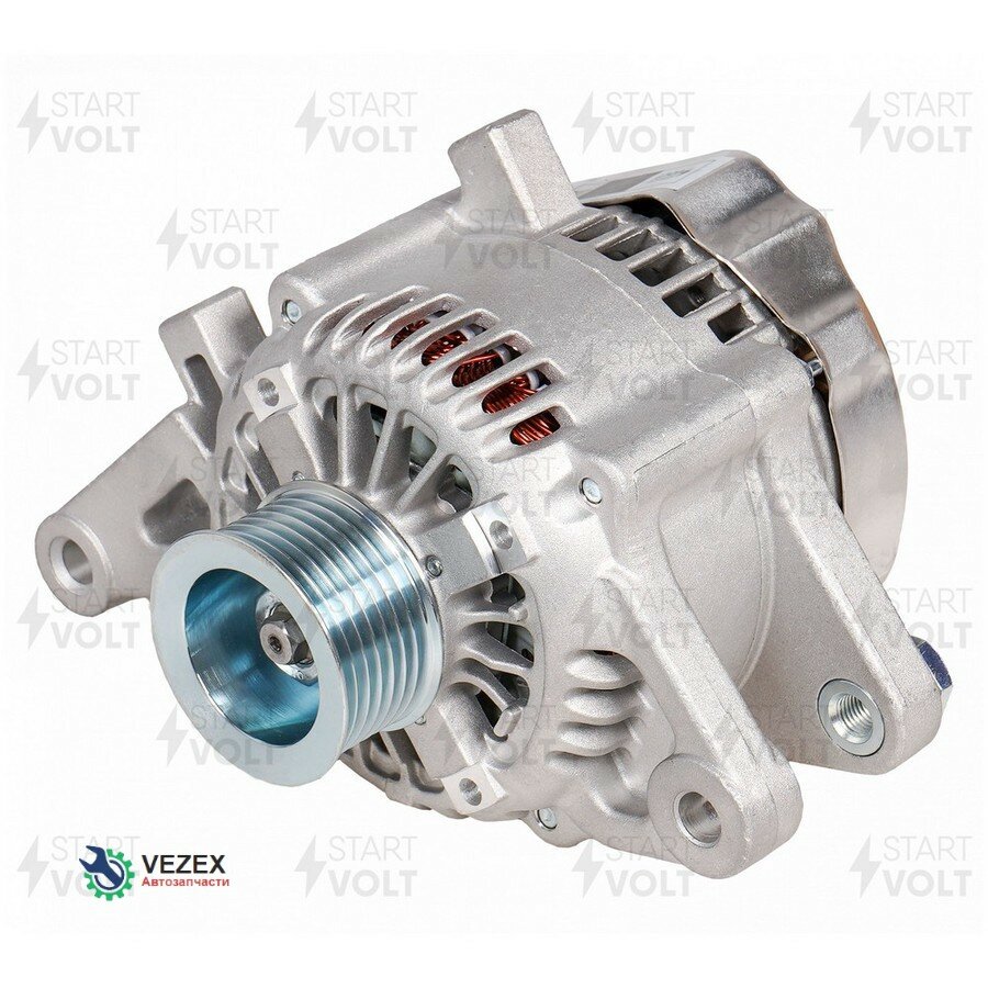 STARTVOLT LG1912 генератор! 12V 80A со шкивом\ Toyota Land Cruiser Prado 4.0 03-09
