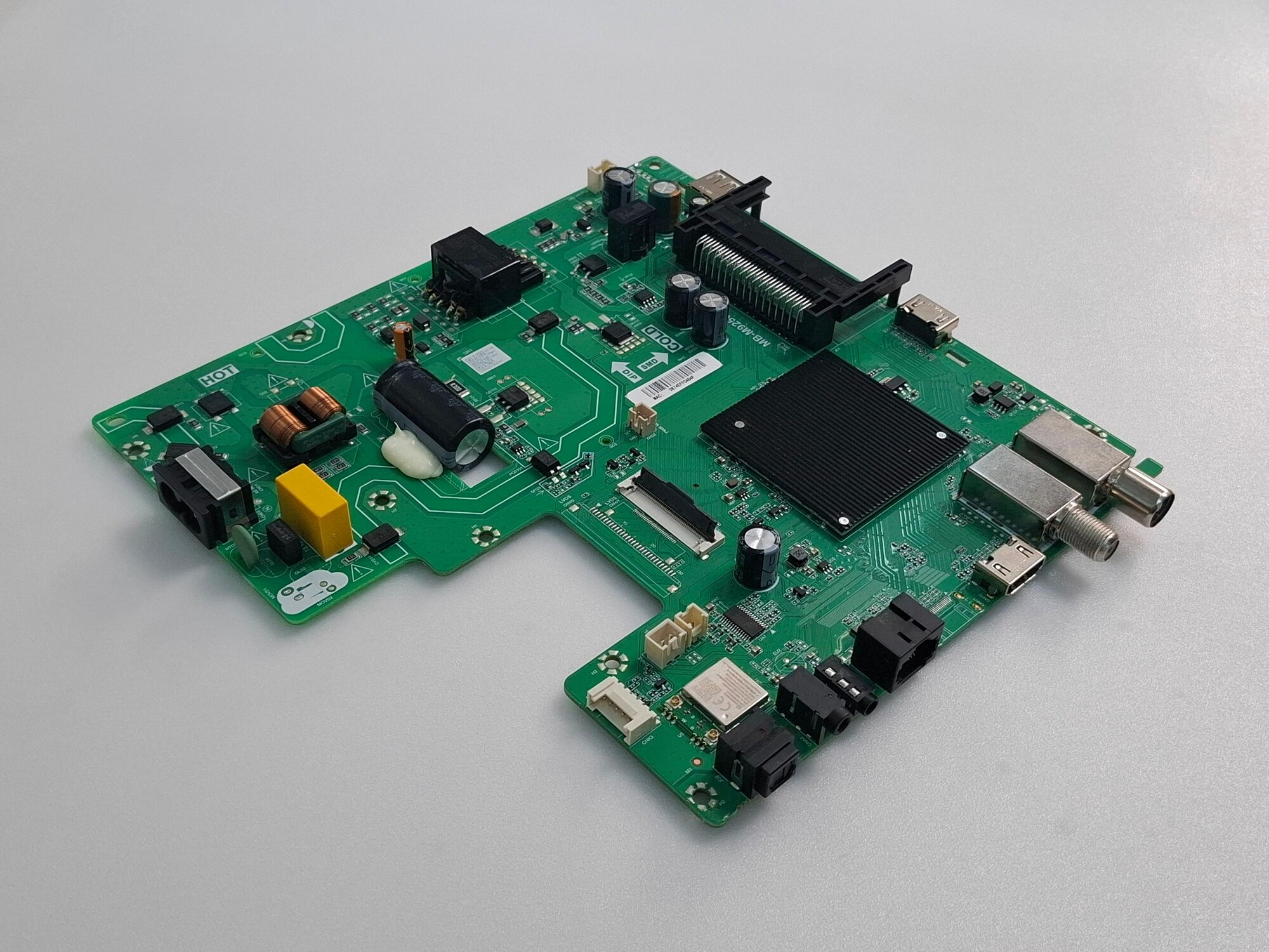 Плата основная (MB-M9256-PW-BL-357), для телевизора Tuvio TD32FFBCV1 P: PT320CT01-1 ver1.3