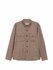 Куртка Canali Button-up chest-pocket shirt jacket, размер 50, brown