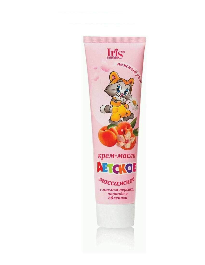 Iris cosmetic Крем-масло детское массажное Детская серия,100мл, 3шт.