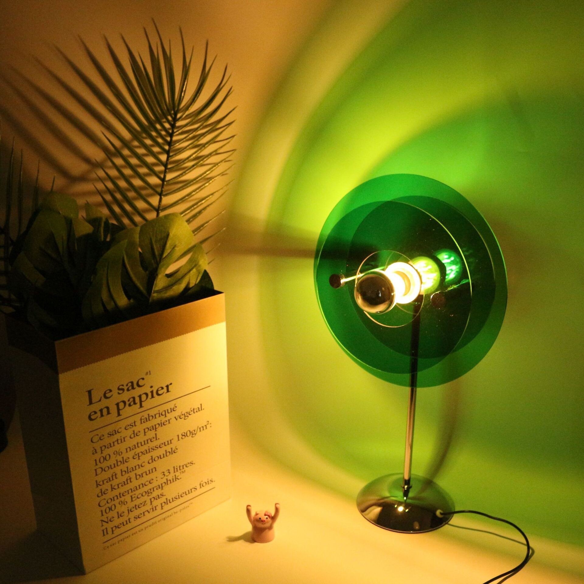 Лампа Clear Lighting, 5Вт, цоколь 2G10, мощность 5 Вт, от сети, пластик，зелёный