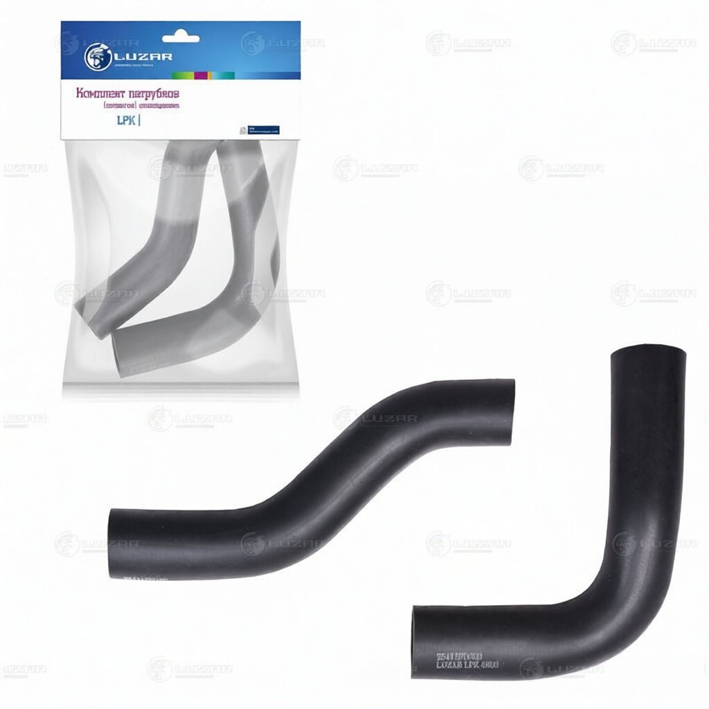 Патрубкок охл. кл ам Kia Rio (00-) 1.3i,1.5i M, A LPK0802 LUZAR арт. LPK0802