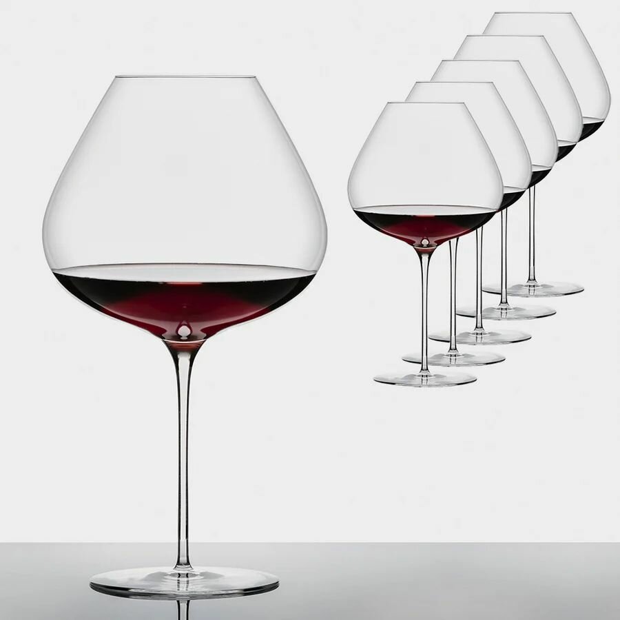 6 бокалов для красного вина Sydonios Le Subtil Taille M Coffret 6 verres INTRAC063