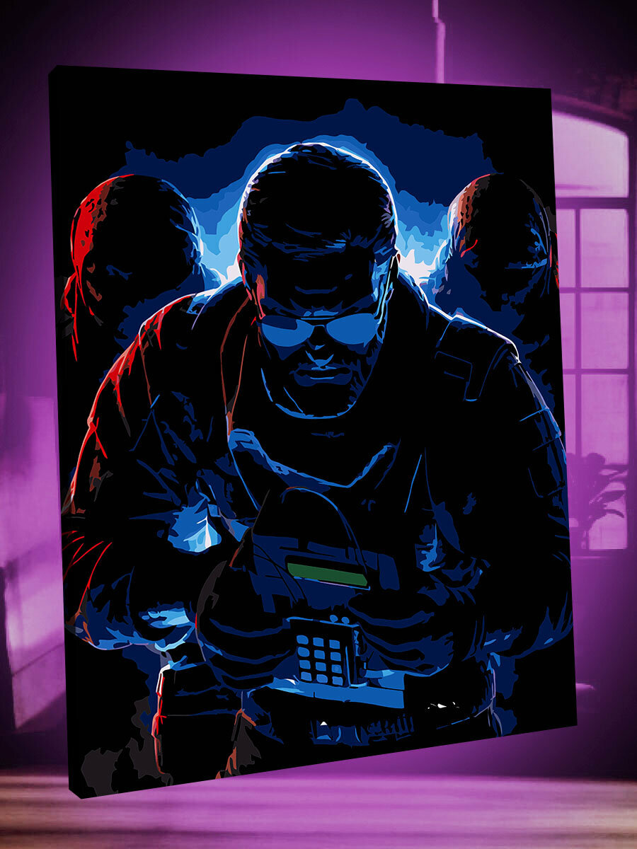 Картина по номерам по мотивам Counter Strike