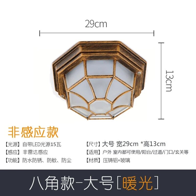 Уличный потолочный светильник Arte Lamp PEGASUS, IP44, 1 лампа Е27, 60 Вт, 3 м2
