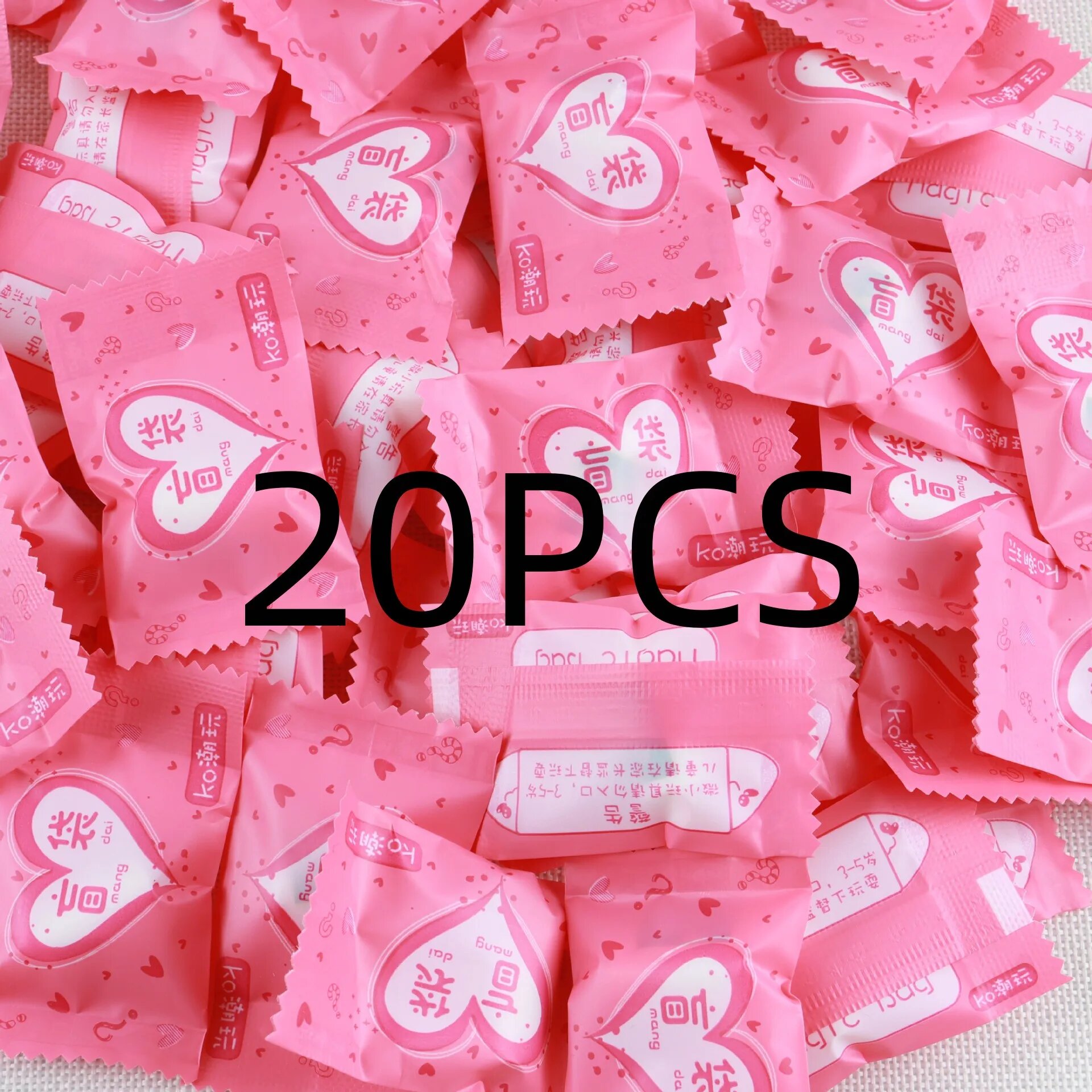 Миниатюрные стеклянные бутылочки для декора (20/50 шт.) 20PCS pink