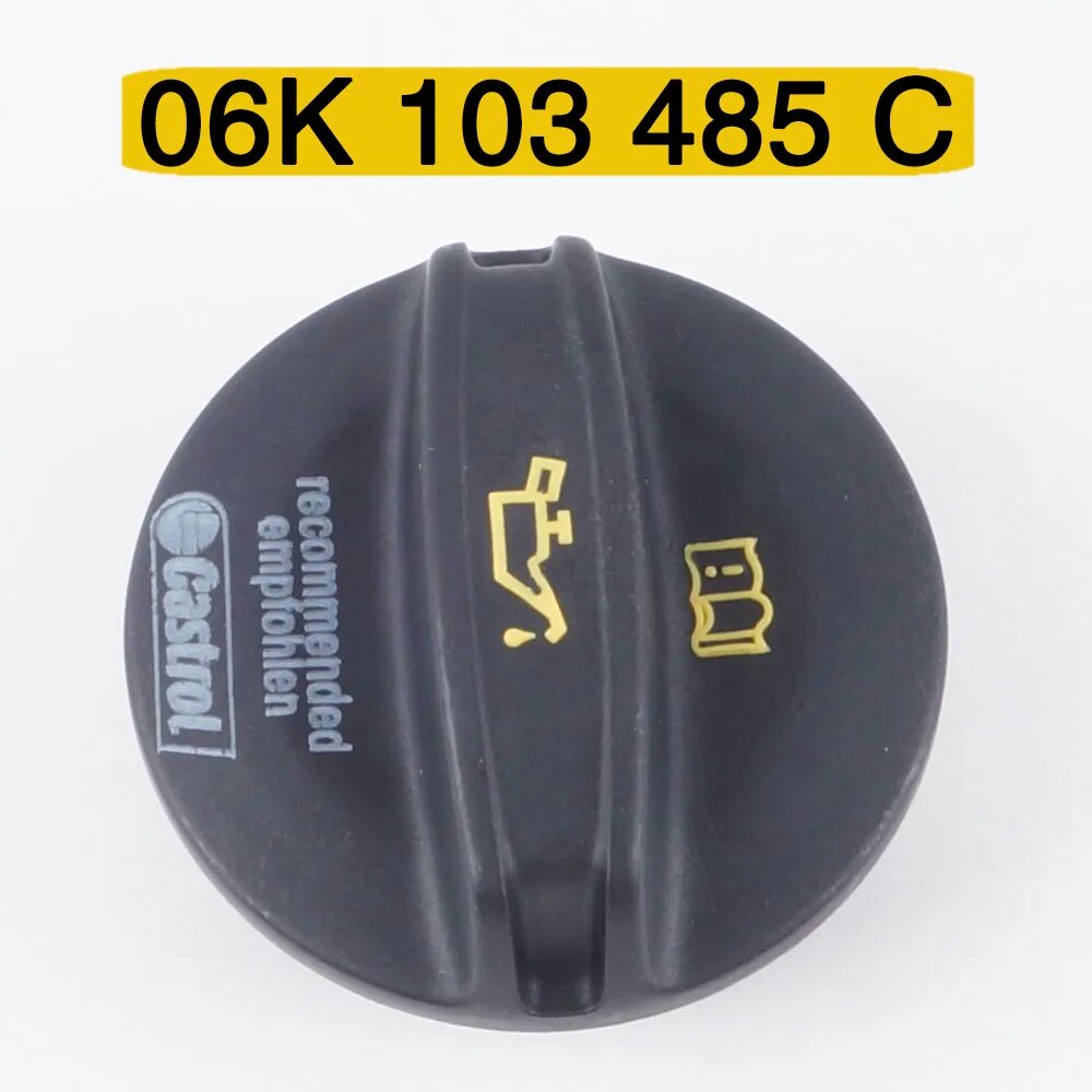 OE 06K103485C Крышка заливки масла подходит EA888 GEN3 Audi A1 A3 A4 A5 Q3 Q5 VW Tiguan Sharan Golf MK7 06K103485D