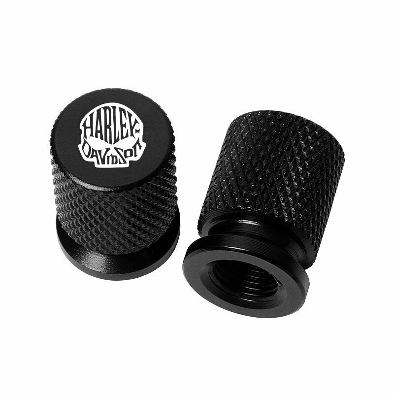 Колпачки для вентилей Harley Davidson черные Black D