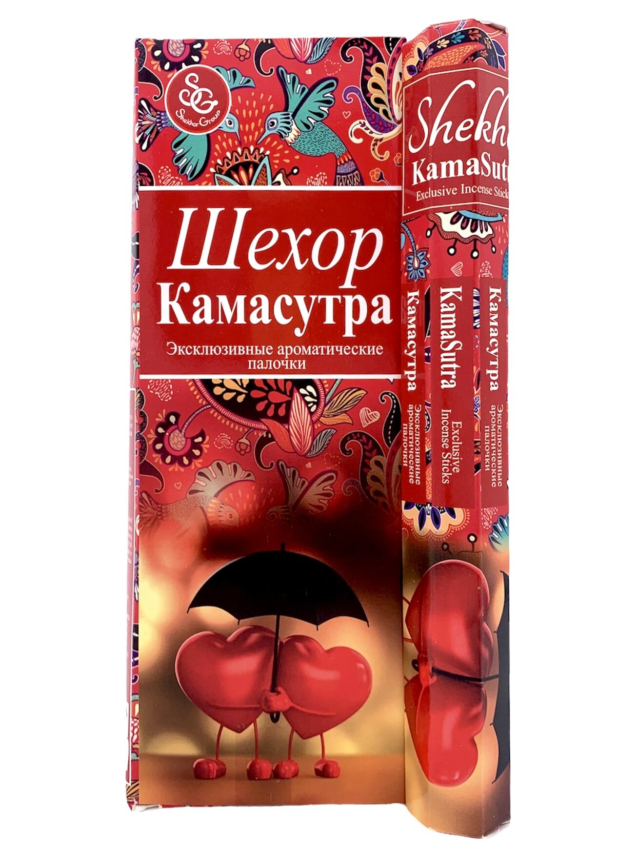 Shekhor Благовония Камасутра (KamaSutra) / Эксклюзивные ароматические палочки Шехор / Индия 20 шт