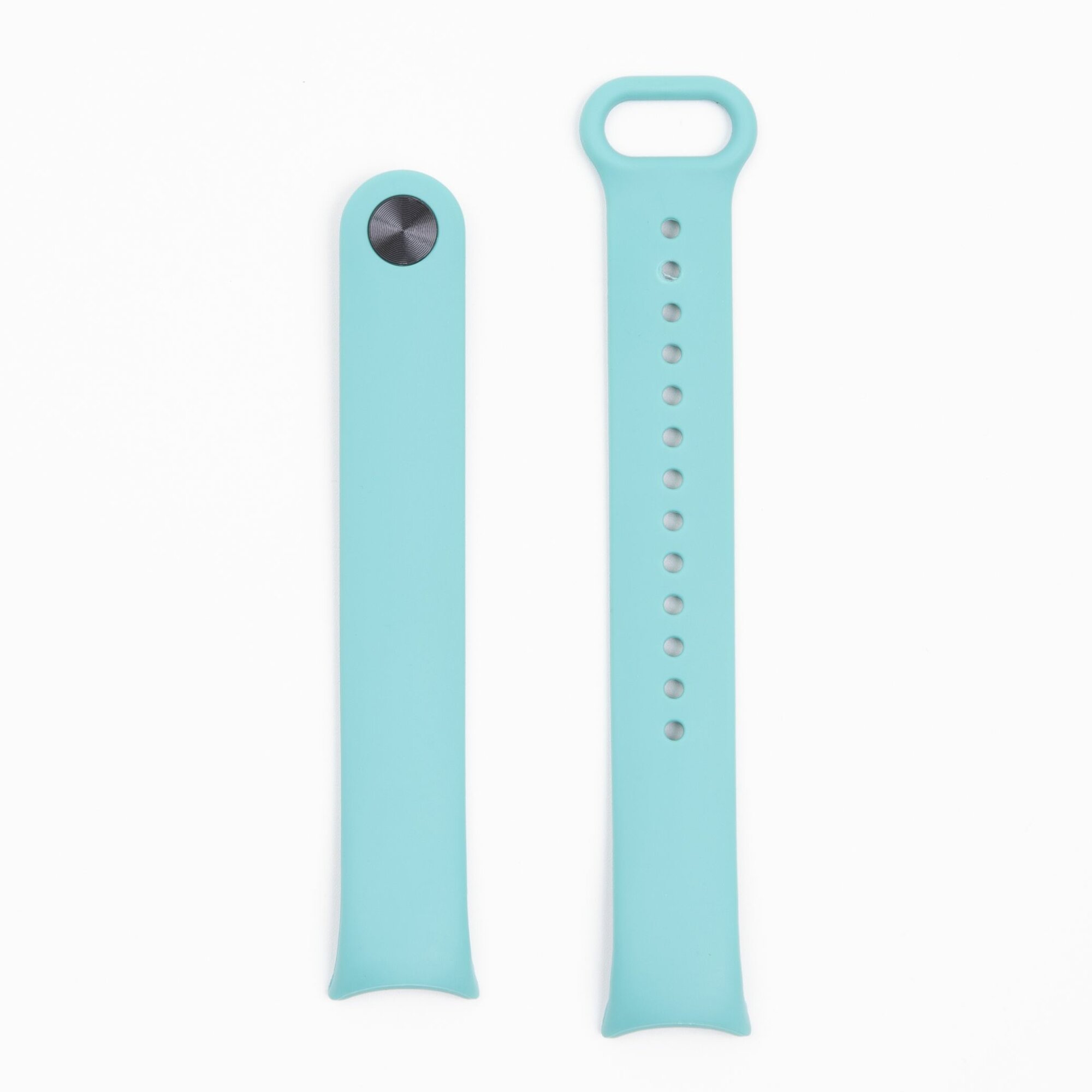 Ремешок для Xiaomi Mi Band 8 / Силиконовый ремешок для смарт-часов / Бирюзовый