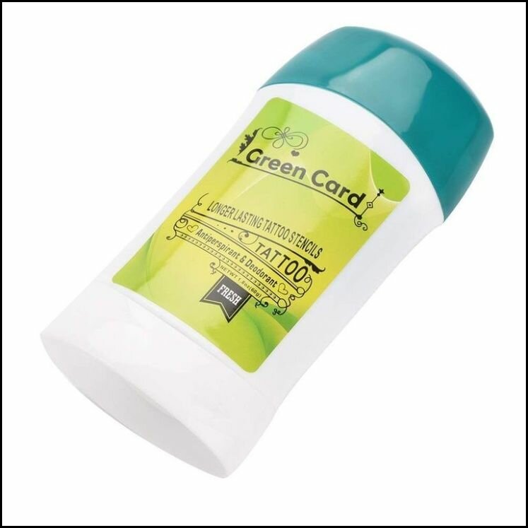 Эксклюзивный гель для переноса татуировки Green Card Stencil, 60 грамм