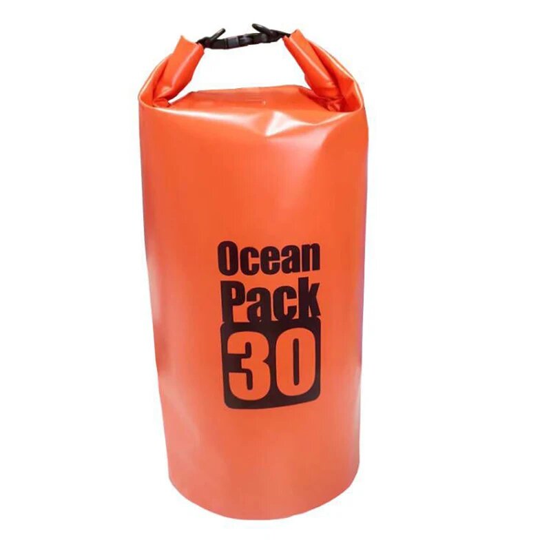 Водонепроницаемая ПВХ сумка-ведро Ocean Оранжевый, 30L double shoulder, orange