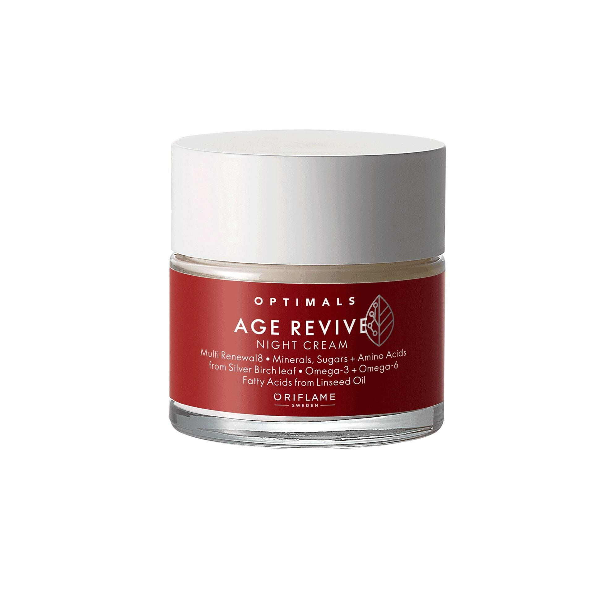 Антивозрастной ночной крем Optimals "Age Revive", для лица, 35+, 50 мл