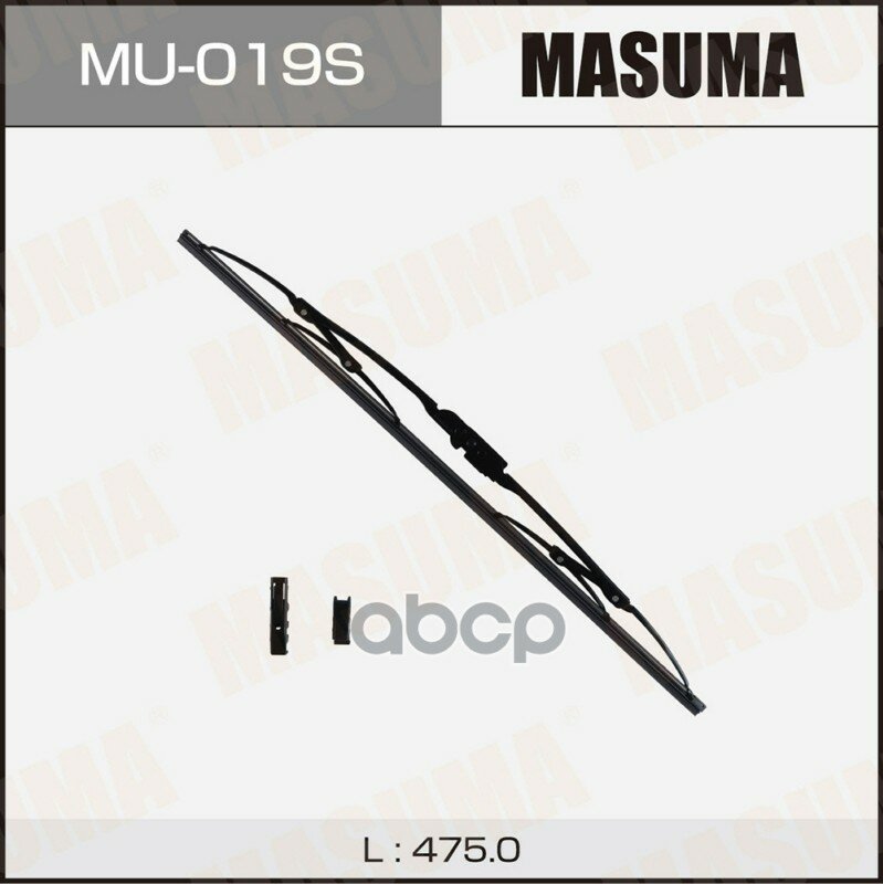 Щетка! 475mm под крючок эконом Masuma арт. MU-019S