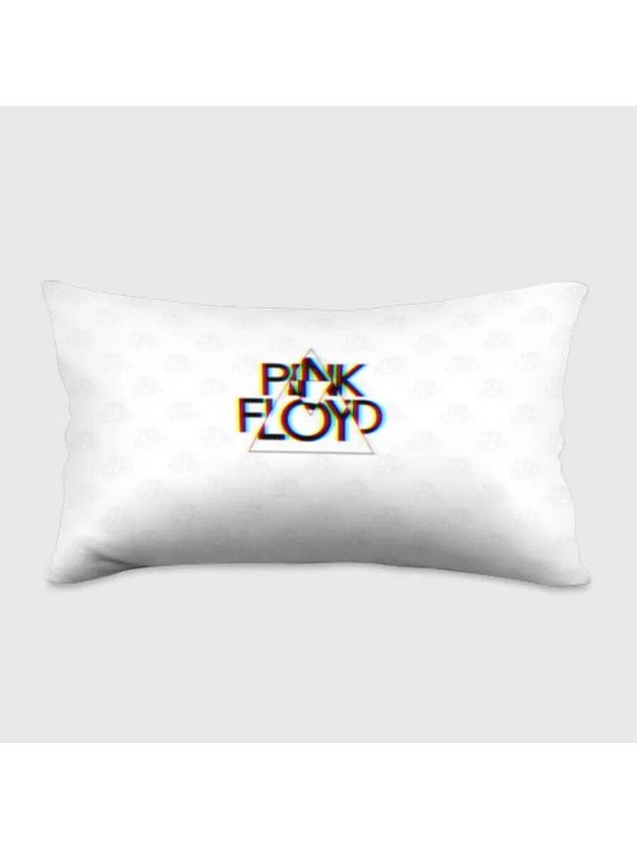 Pink Floyd logo Пинк флойд глитч Подушка