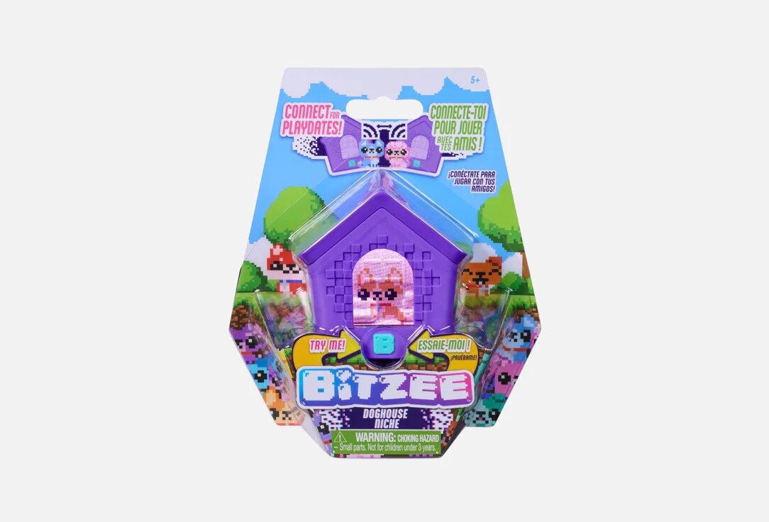 Bitzee Щенок в домике Электронная игра 1 шт