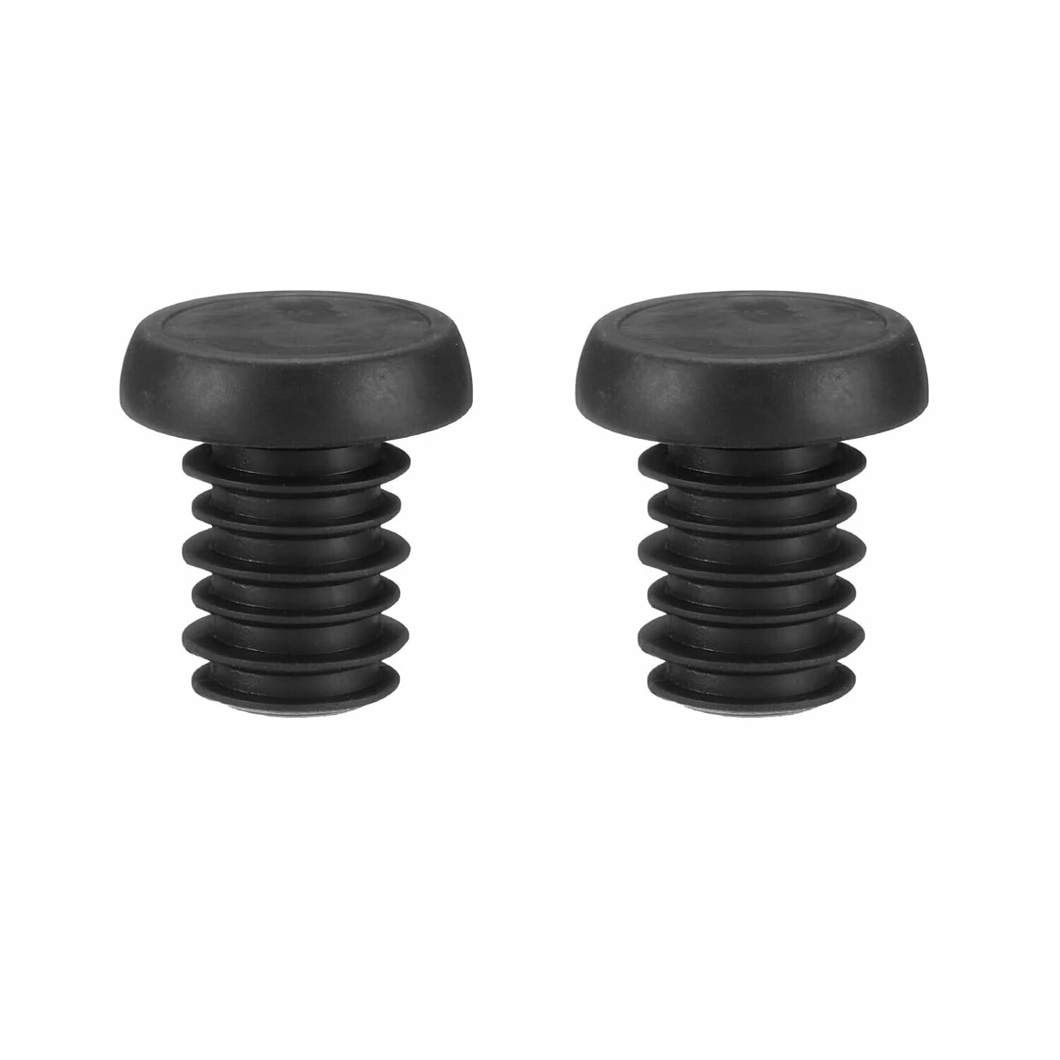 Расширяющиеся заглушки для руля велосипеда Черный, 2pcs black