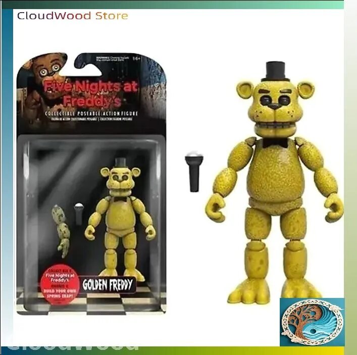 Эксклюзивная фигурка Голден Фредди из аниматронной серии Five Nights at Freddys-изысканный подарок