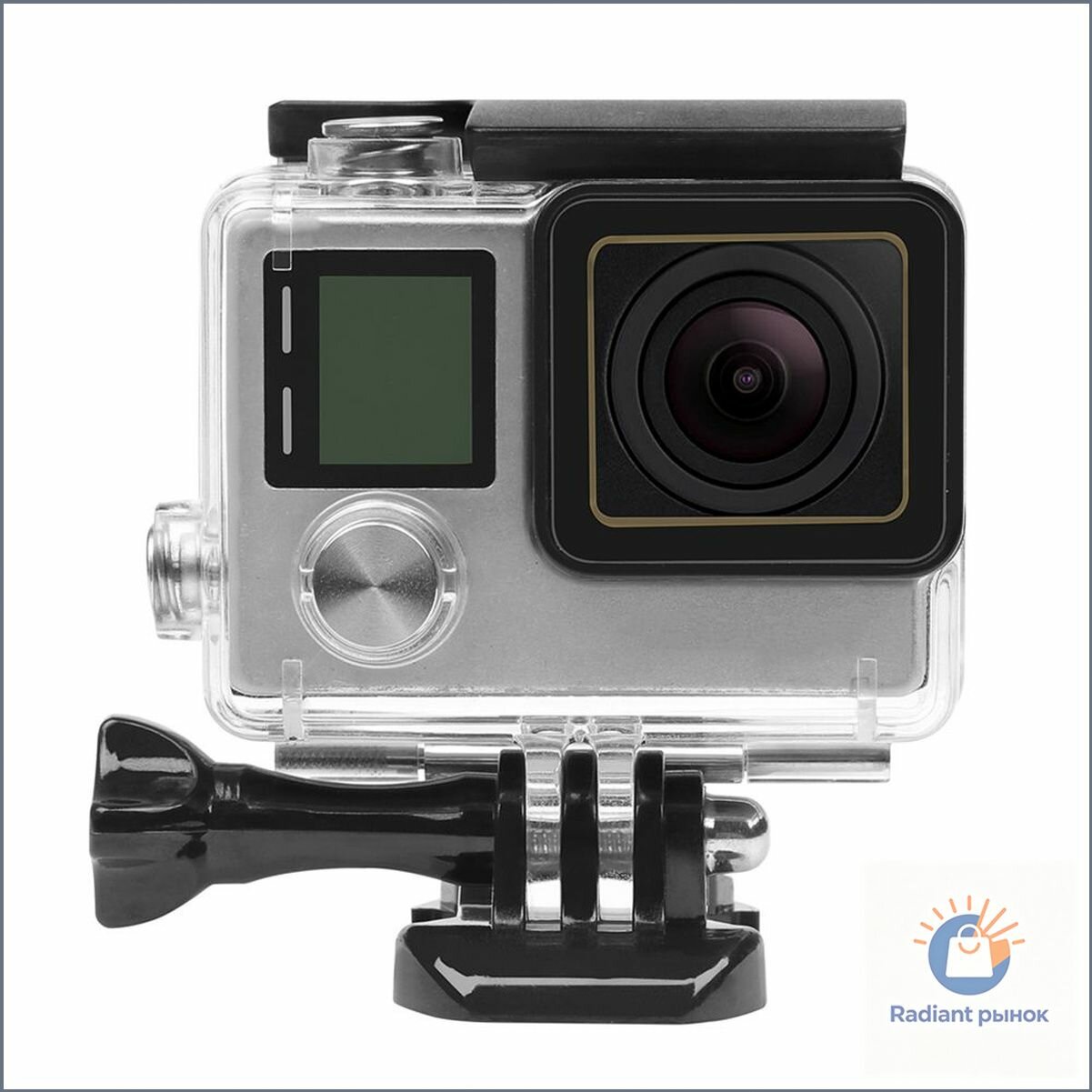 For GoPro Водонепроницаемый корпус для Hero 3+/4 до 30 м