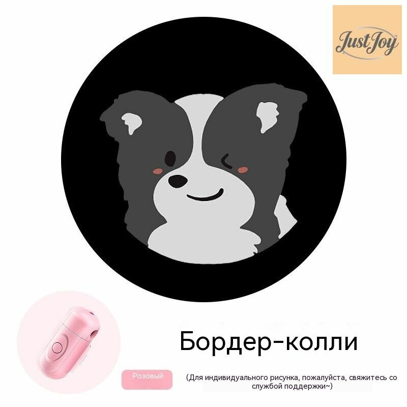 Светящийся LED ошейник для собак мелких пород с персонализированным адресником для собак, гравировка имени