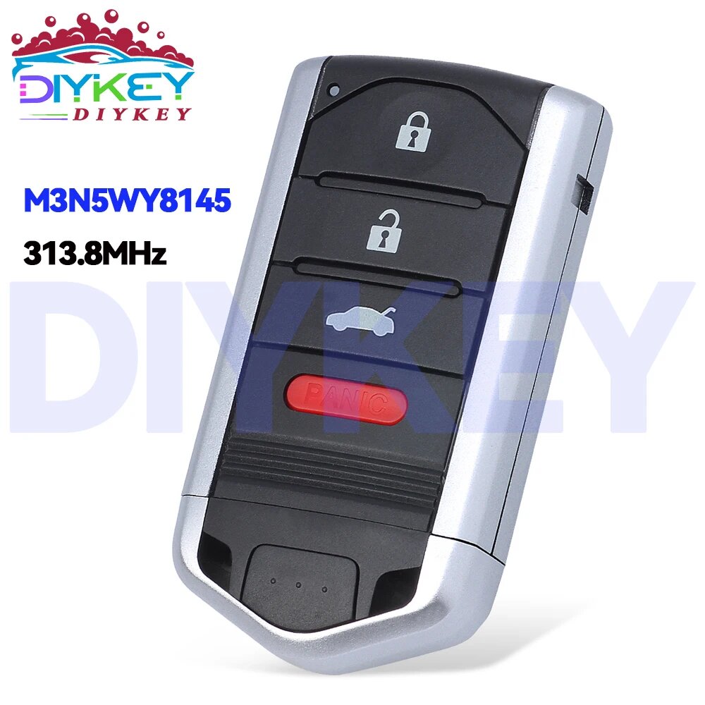 DIYKEY 313,8 МГц FCC ID: M3N5WY8145 для Acura TL 2009 2010 2011 2012 2013 2014 IC: 1 Piece