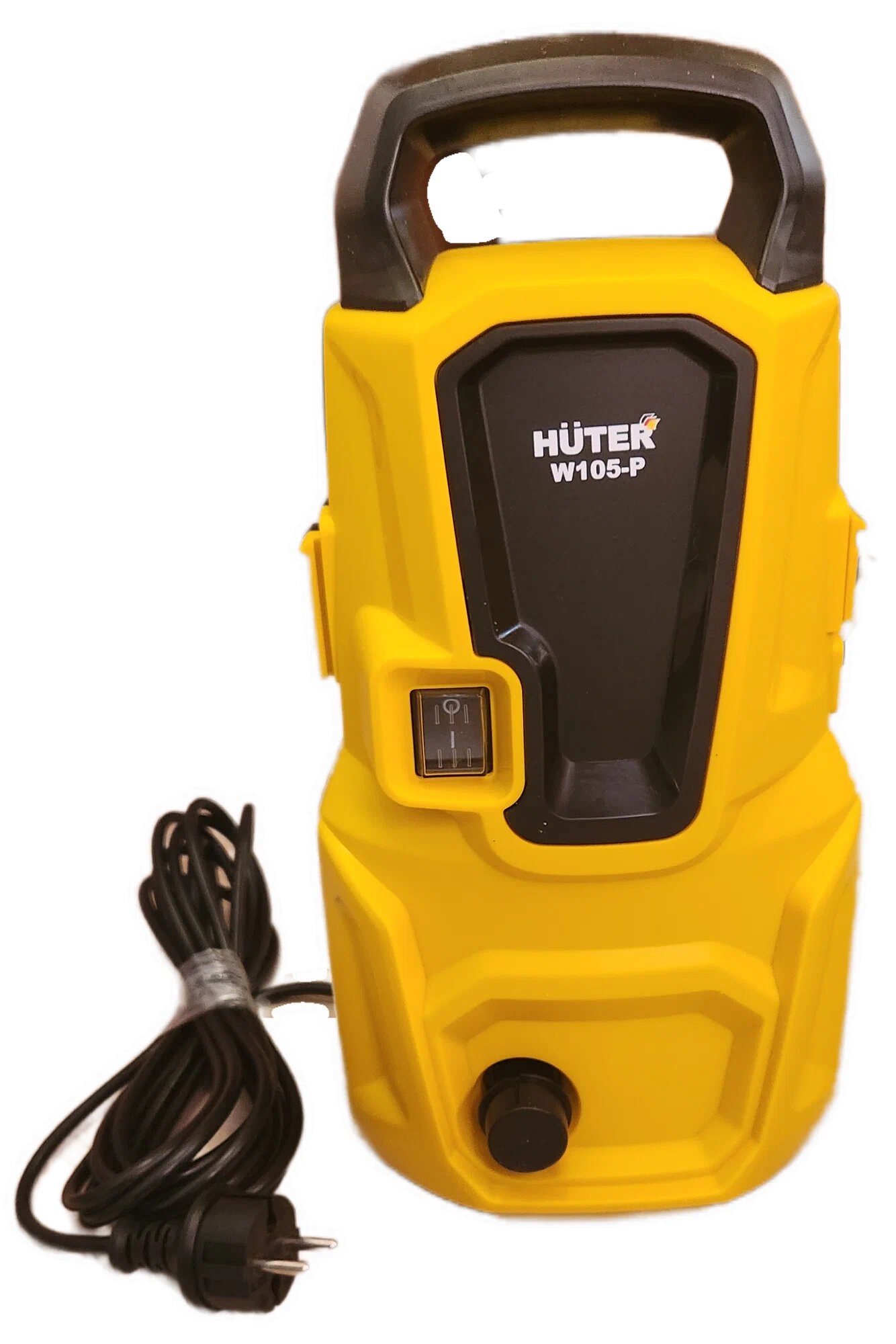 Мини-мойка HUTER W105-Р, 1400 Вт, 105 Бар, 342 л/ч, шланг – 5 м, подача воды: водопровод/емкость
