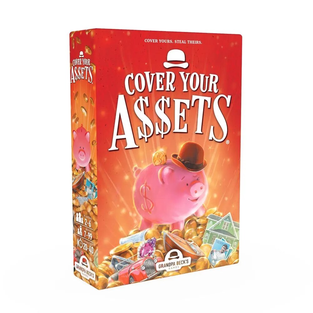 Grandpa Beck's Cover Your Assets Настольные игры для миллионеров Семейные игры. Английский вариант