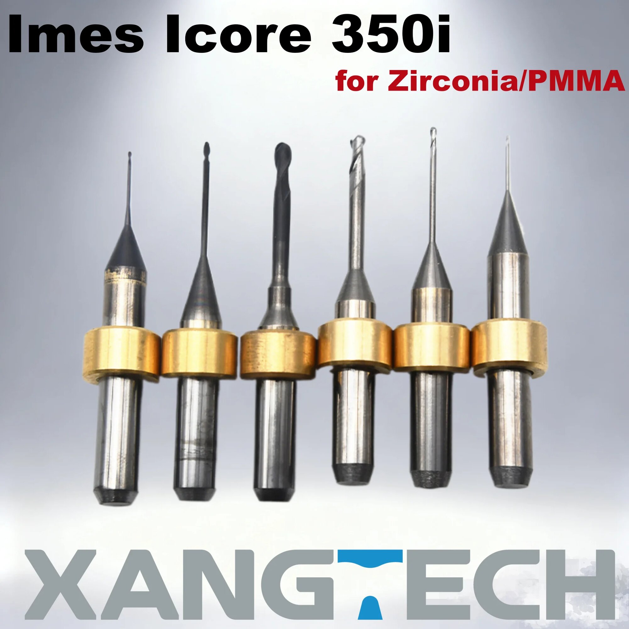 Фреза XANGTECH Imes Icore 350i 6 мм для циркония, Zirconia 2.5mm