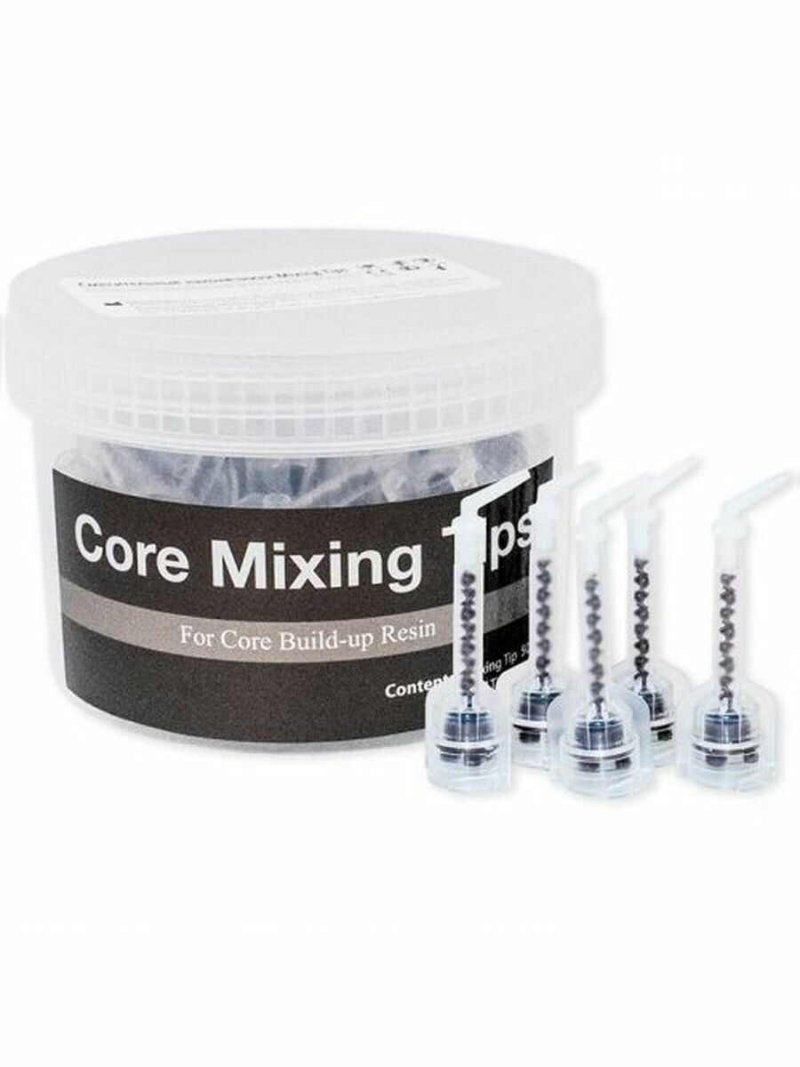 Mixing Tips Core насадки смесительные для слепочных материалов, 1:1, d 4 мм, 50 шт/уп.