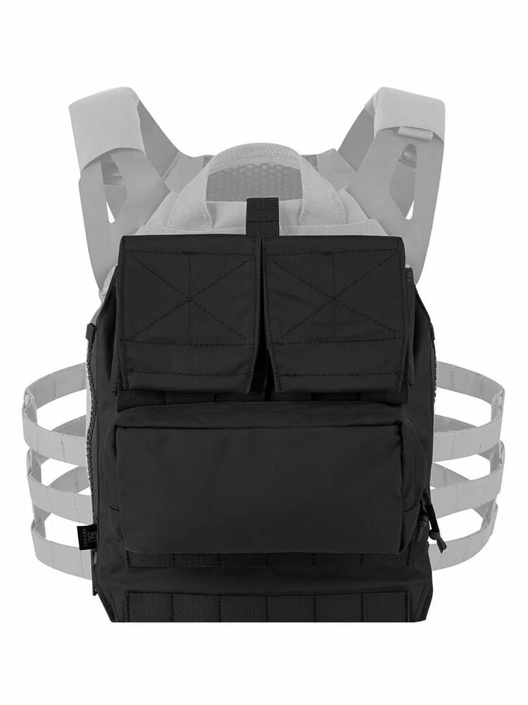 Krydex Gear Сумка тактическая, мужская, черная, из нейлона, размеры: 30.98x30.98x5 см
