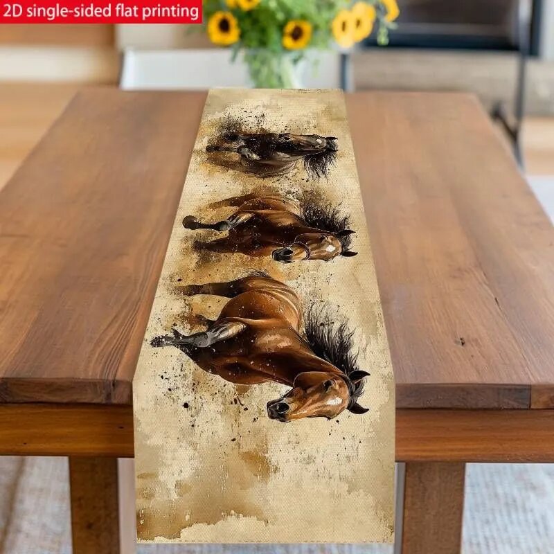 Дорожка для стола Лён 33x150см