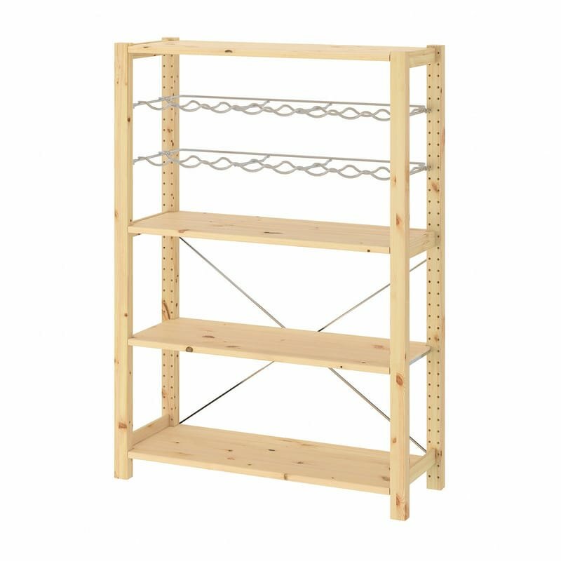 Стеллаж IKEA IVAR, сосна, 89x30x124 194.038.17