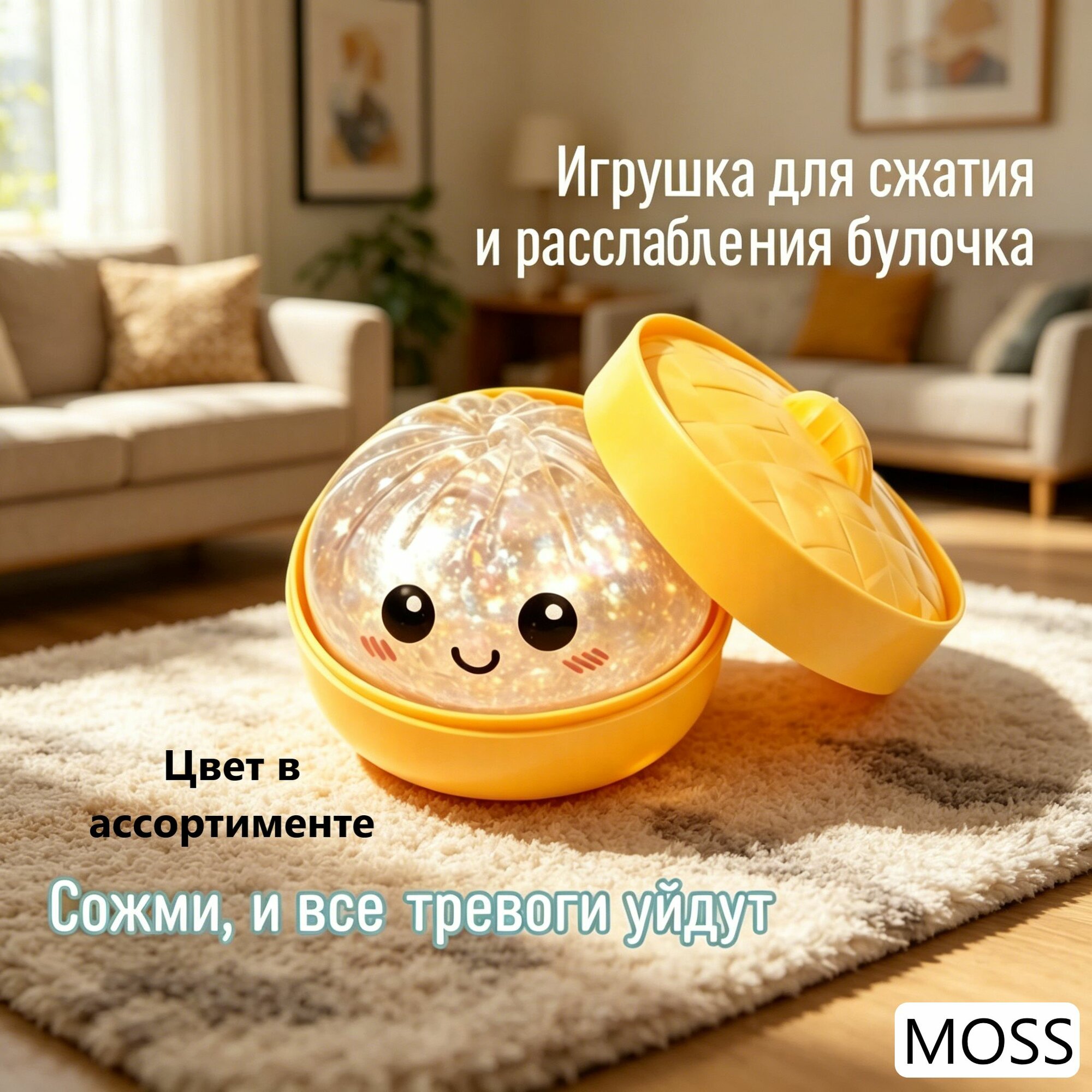 Сквиш дамплинг антистресс