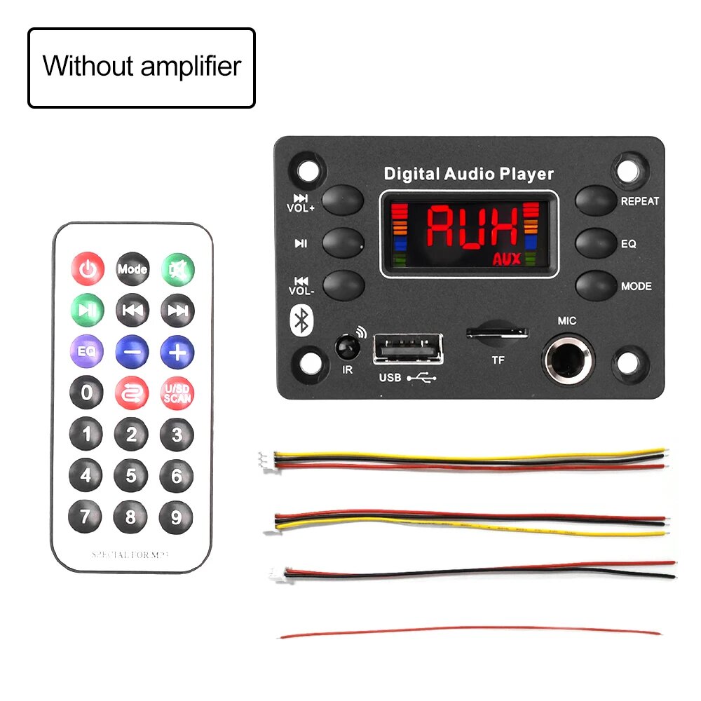 Digital Audio Player AUX с пультом, Amplifier