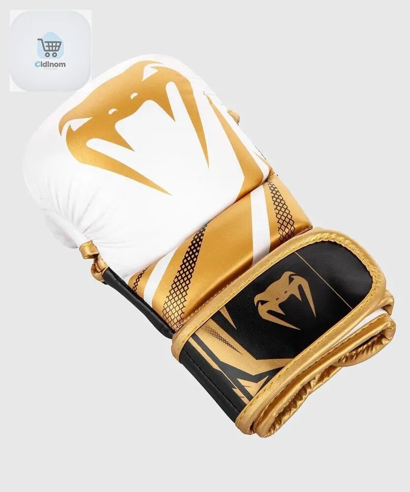 Перчатки для единоборств Venum Challenger 3.0 MMA, кожа/неопрен, липучка, размер S — фото 1