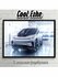 Постер "faraday future ff 91, серебристый" А1
