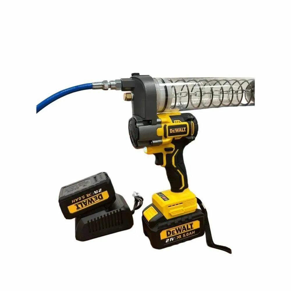 Шприц-пистолет аккумуляторный для смазки DeWALT 21V