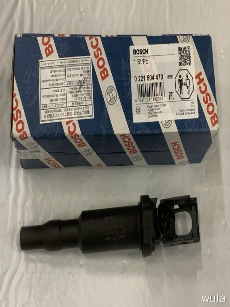 Катушка зажигания Bosch 0221504470 для автомобиля оригинальная запчасть 1 шт в упаковке
