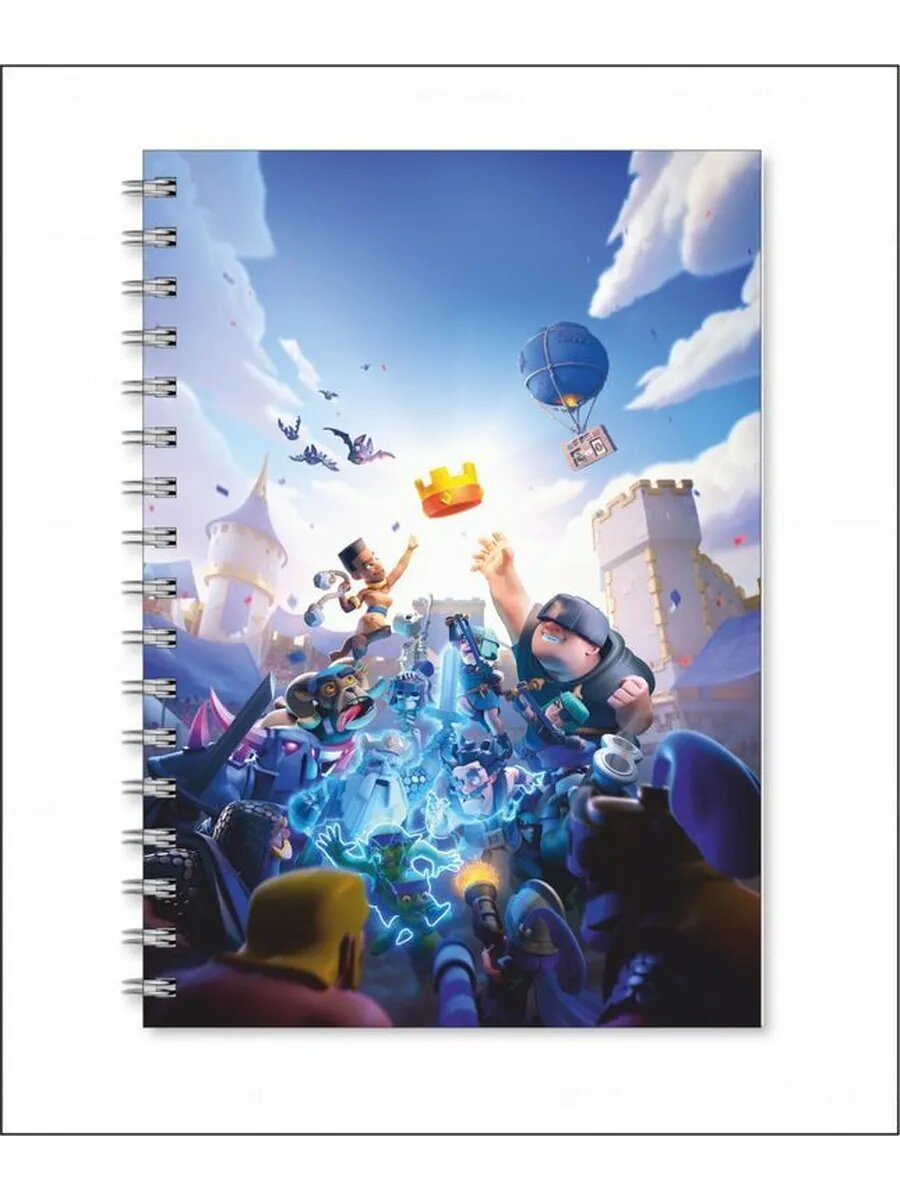 Тетрадь CLASH ROYALE , CLASH OF CLANS