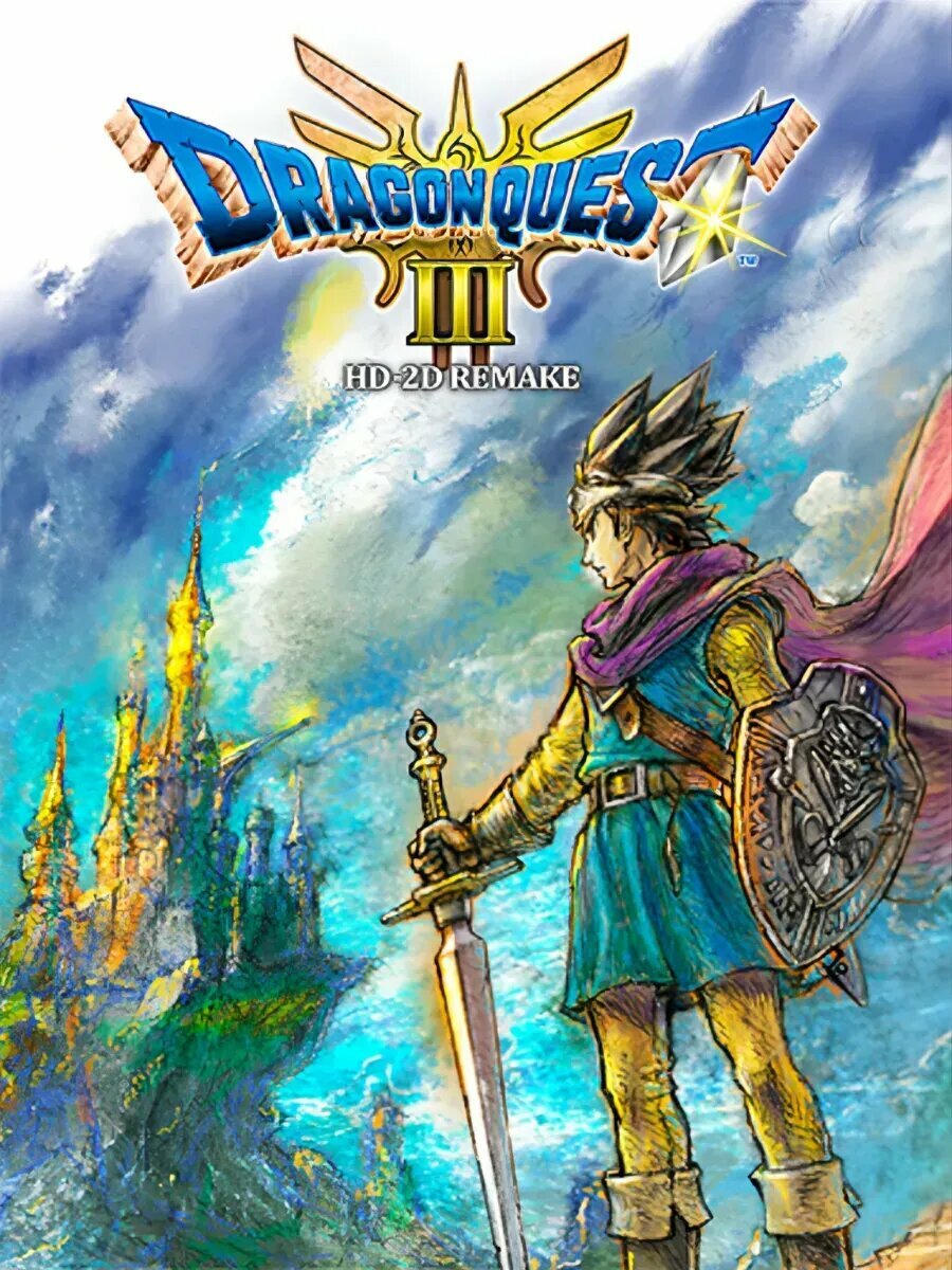 DRAGON QUEST III HD-2D Remake, игра для ПК (на USB)