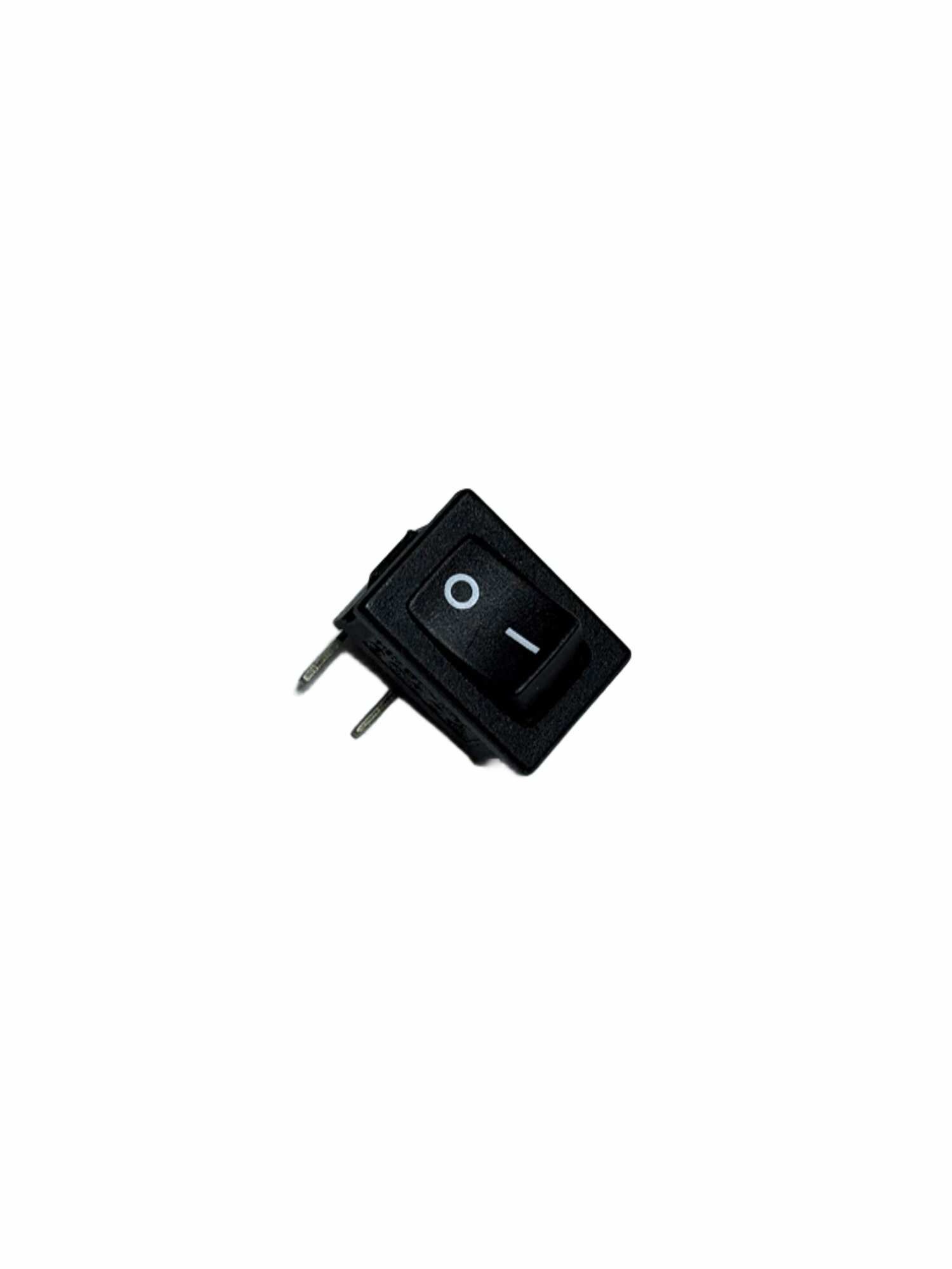Клавишный переключатель RLEIL RL3, выключатель / тумблер 6A, 250V, прямоугольный, кнопка черная RL3-4S11-G-2-BK/BK-P8, 70 х 19 мм