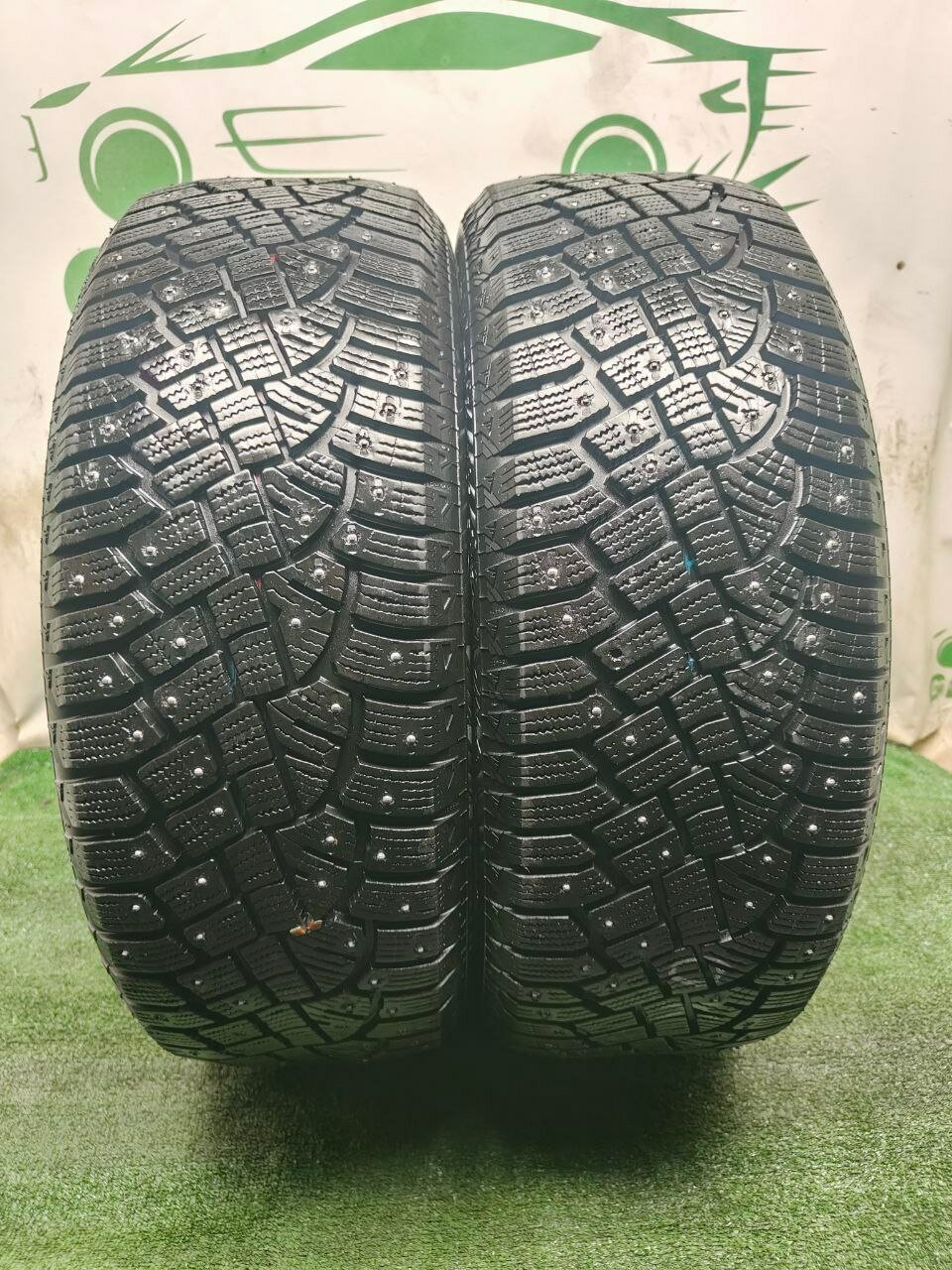 Комплект (2 шт) зимних БУ шин Continental IceContact 2 225/60 R18 20% износ RDY065765