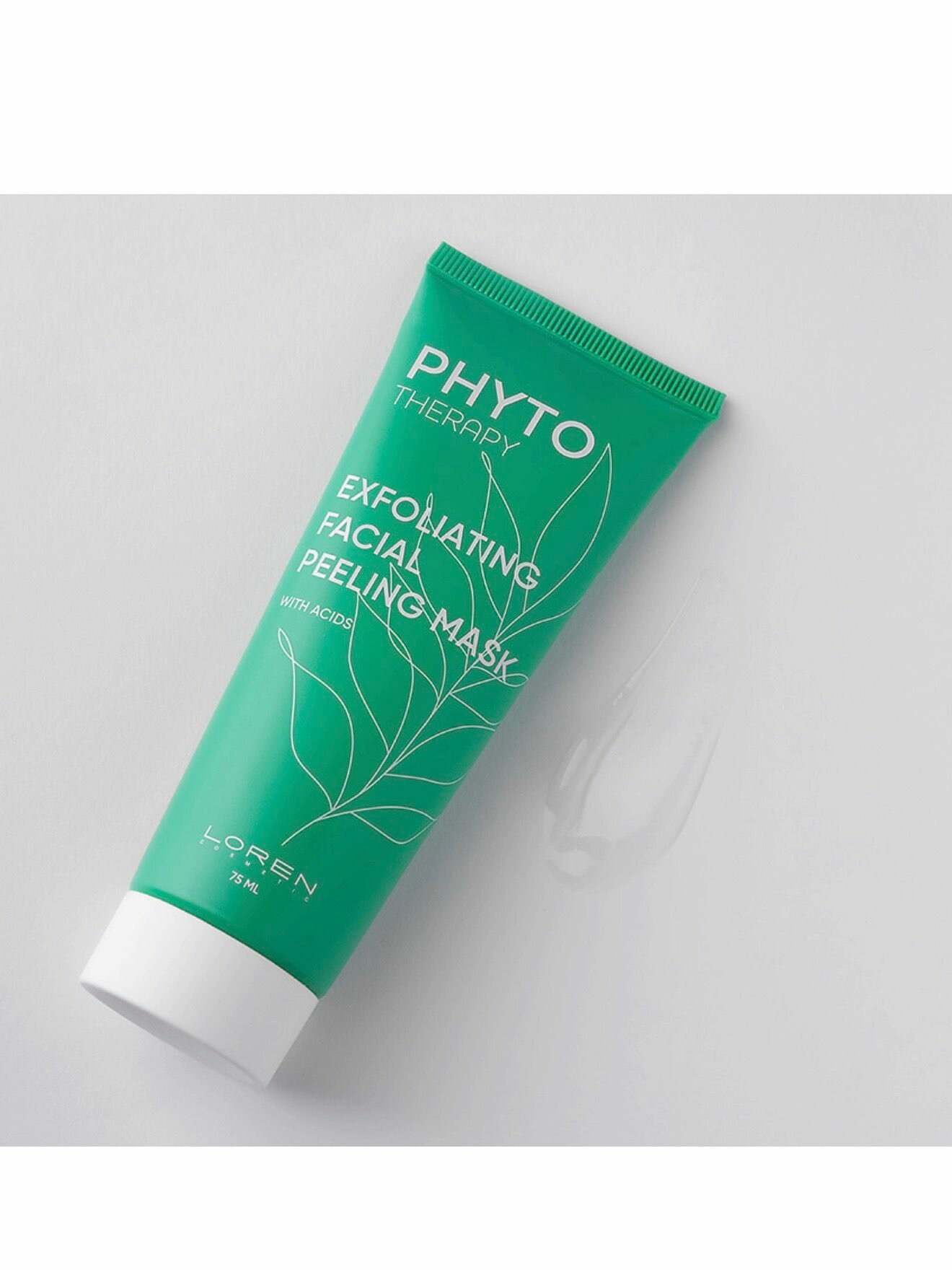 LOREN COSMETIC Маска-пилинг для лица для комбинированной и жирной кожи Phyto Therapy, 75 мл