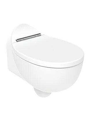 Унитаз подвесной Creavit Фоглия (Foglia) FG321-11CB00E-0000 с микролифтом, безободковый, без бачка, антивсплеск, фарфоровый, белый, глянцевый, овальный, сиденье для унитаза в комплекте