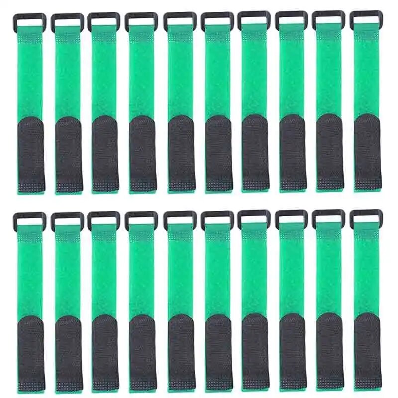 Набор из 10 держателей для рыболовных снастей из нейлона Черный, green-20pcs